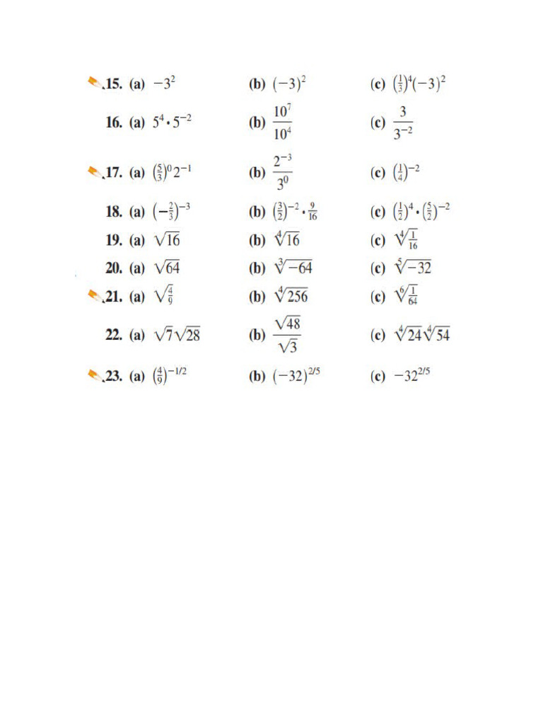 Guía de Ejercicios Algebra | PDF