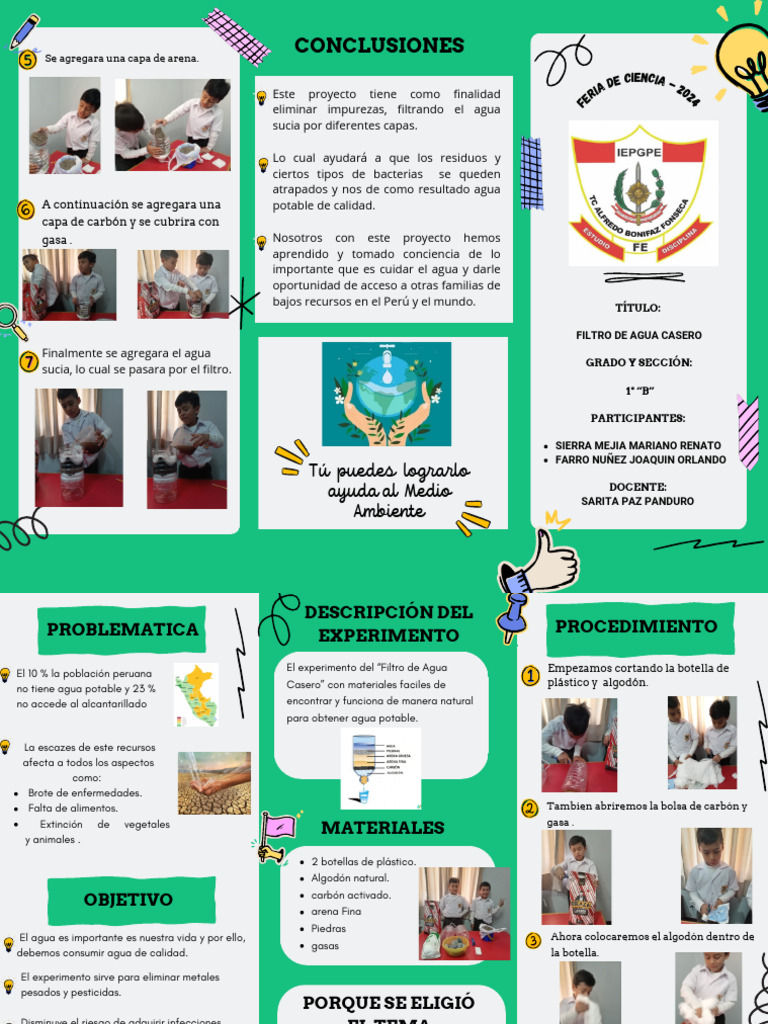 Tríptico de Experimento . | PDF | Natureza | Água