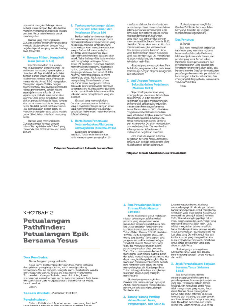 Renungan Rabu Malam | PDF