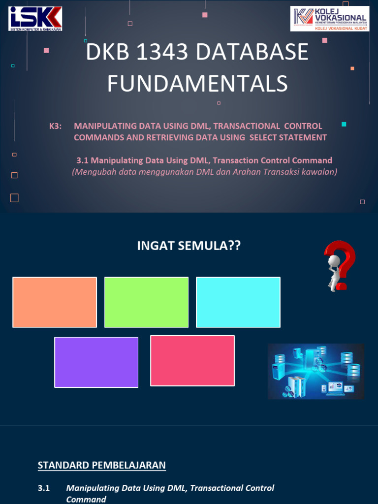 DKB 1343 K3 (Topic 3.1) | PDF