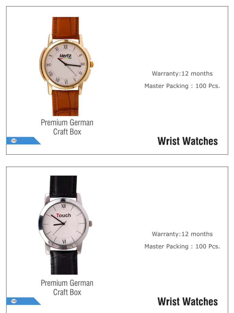 Wrist Watches | PDF