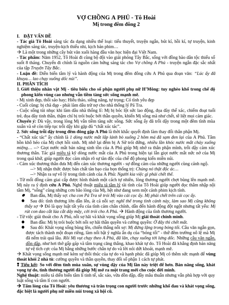 V CH NG A PH Đêm Đông 2 | PDF