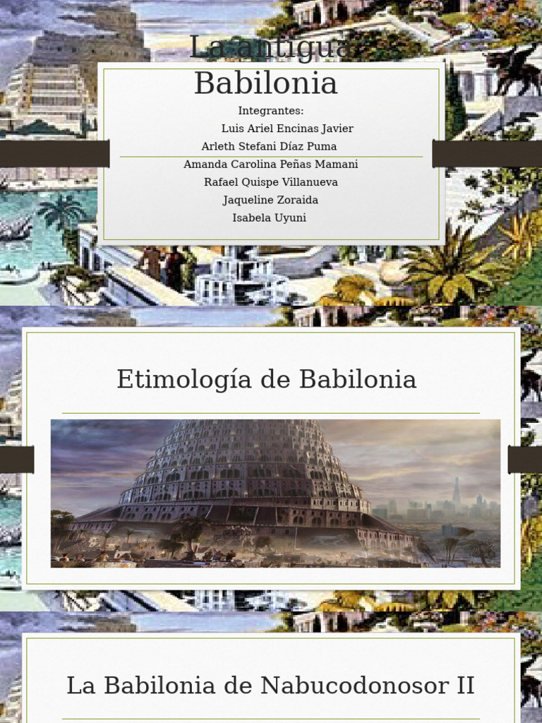 La Antigua Babilonia | PDF
