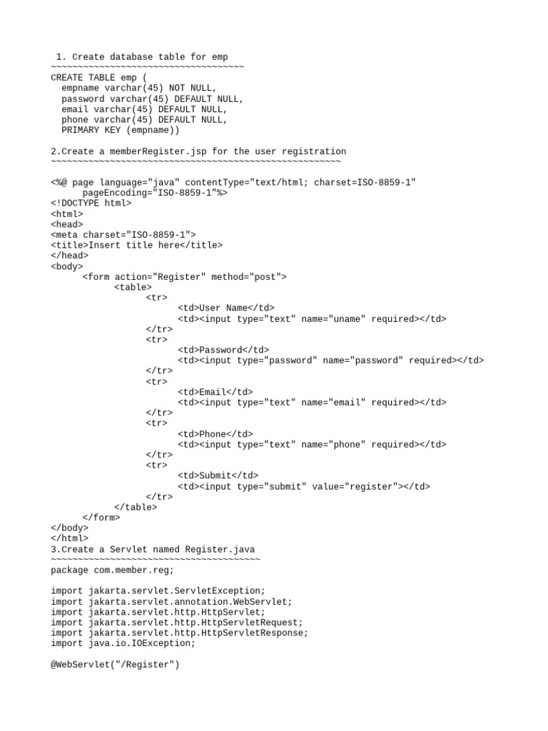 JSP WITH SERVLETS | PDF