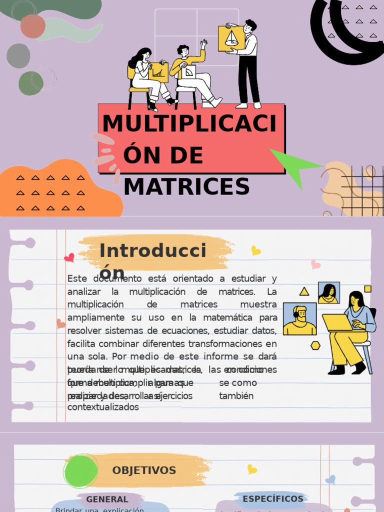 Multiplicación de Matrices | PDF