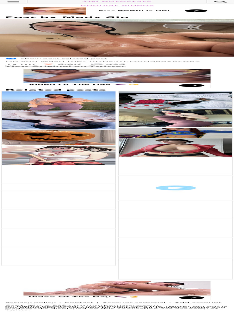 TW Pornstars - Mady Gio. Twitter. Do You Wash Me. 1003 AM - 27 Aug 2023 | PDF