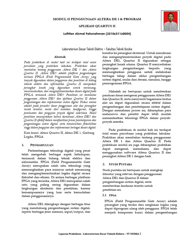 Laprak (2) B6 054 Djulfikri | PDF