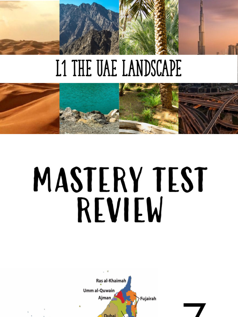Uae9 L1 Uae Landscape | PDF