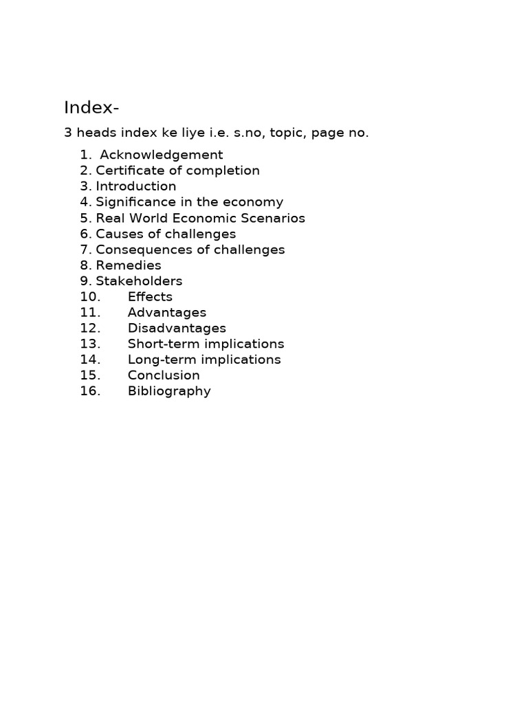 Economics project on micro and small scale industries | PDF