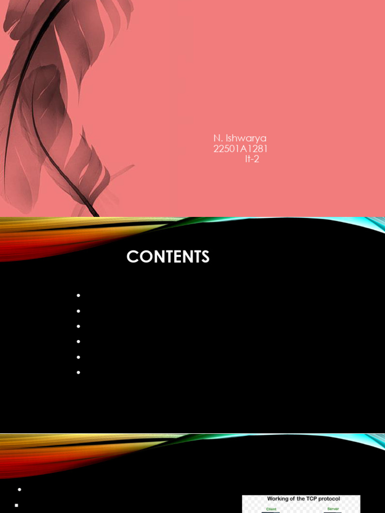 TCP Flow Control and Error Control | PDF | Transmission Control Protocol | Network Congestion