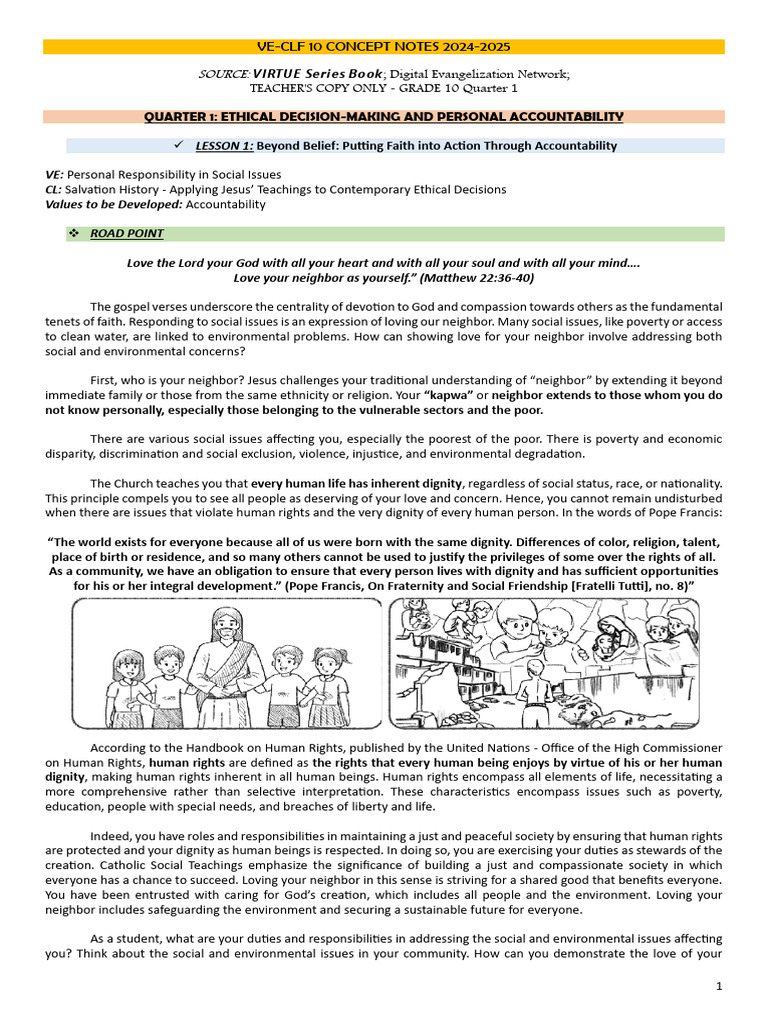 G10 1st Q NOTES 2024 2025 Lessons 1 To 4 Only | PDF