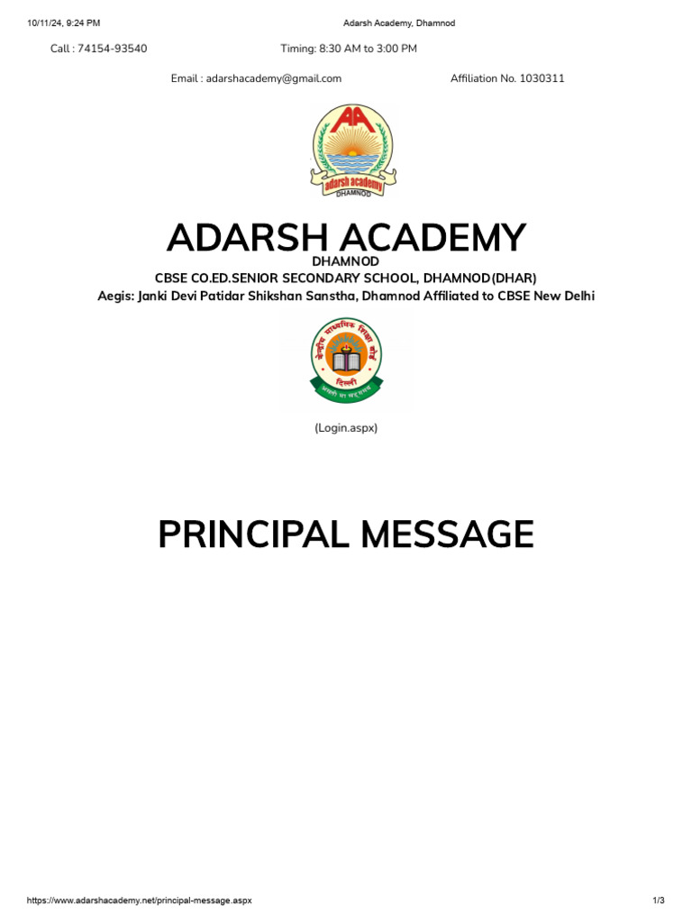 Adarsh | PDF