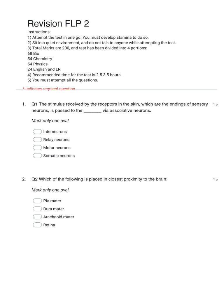 Revision FLP 2 | PDF | Electrical Resistance And Conductance | Chemical Reactions