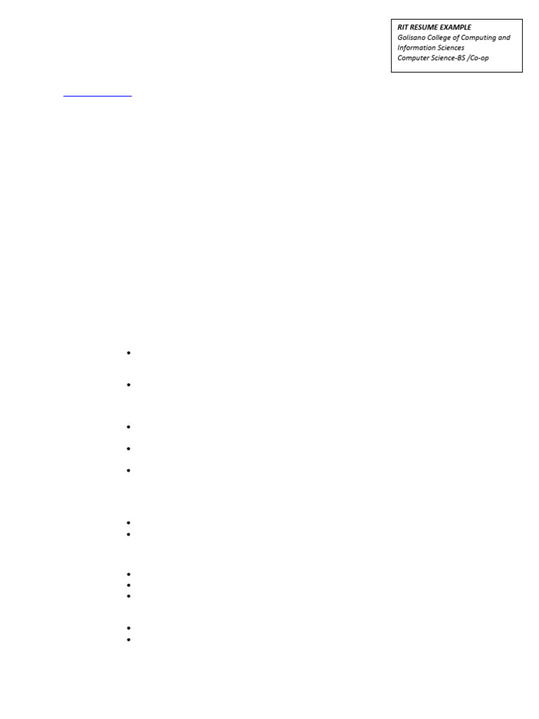 Computer Science Student Resume | PDF Computer Science Student Resume | PDF