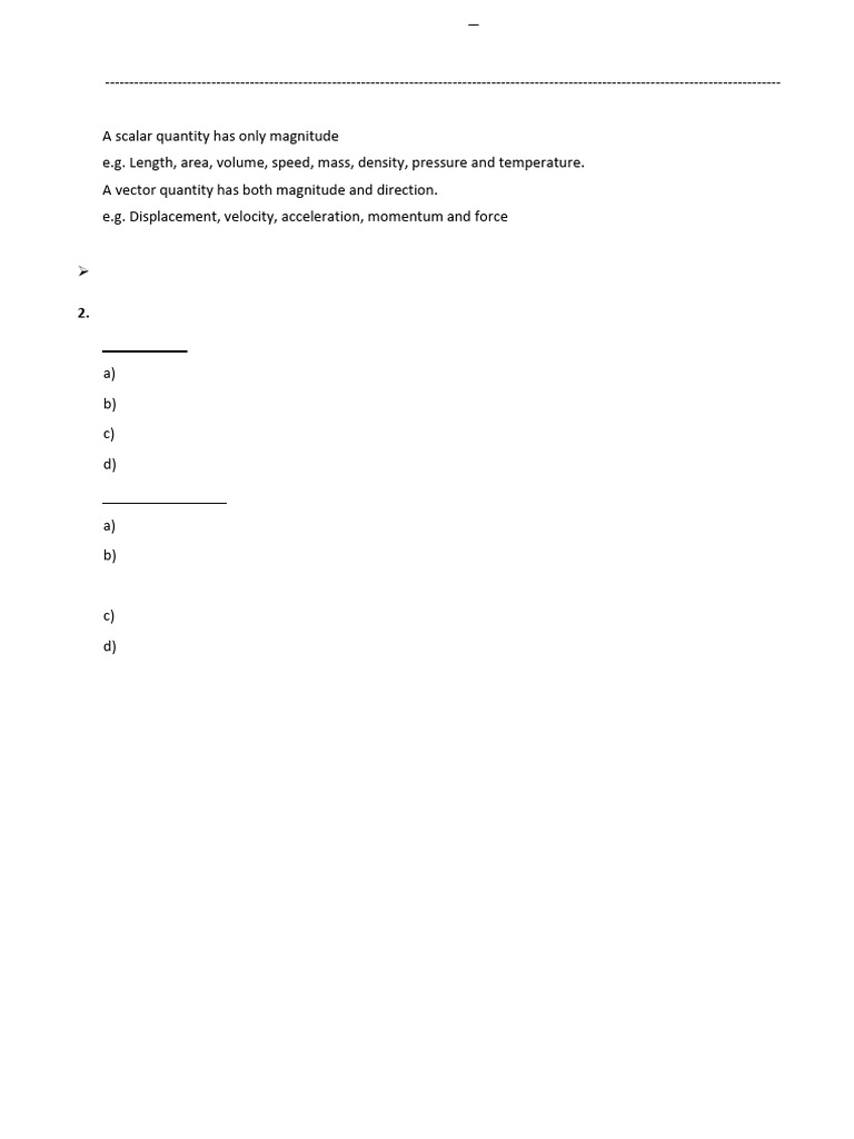 Class 9 Motion Class Notes 1 Pdf