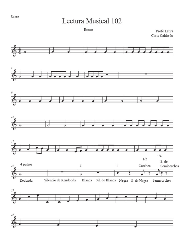 Clase 11111 - Score | PDF