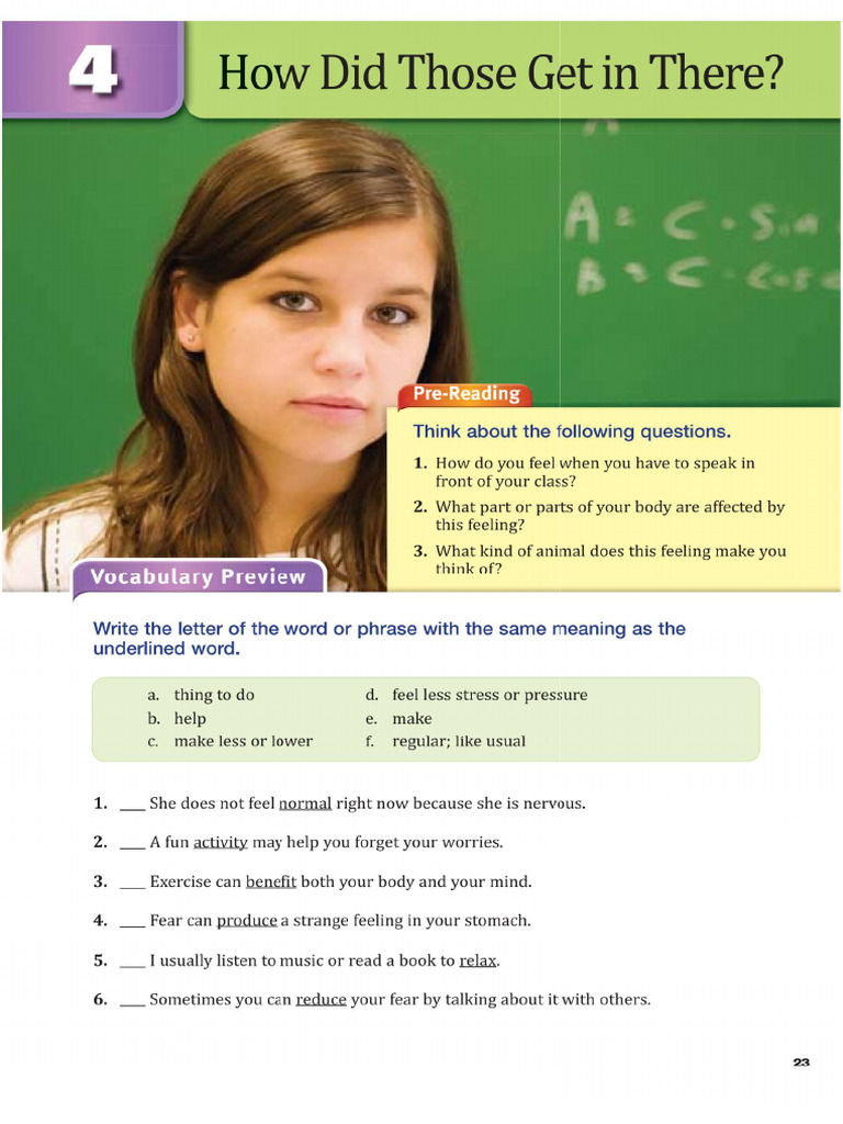 Reading Challenge 1_Unit 4 | PDF