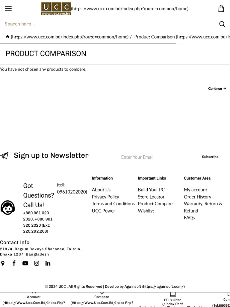 Product Comparison | PDF