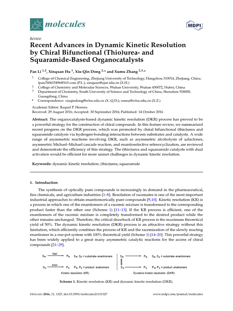 Li Et Al. - 2016 - Recent Advances in Dynamic Kinetic Resolution by ...