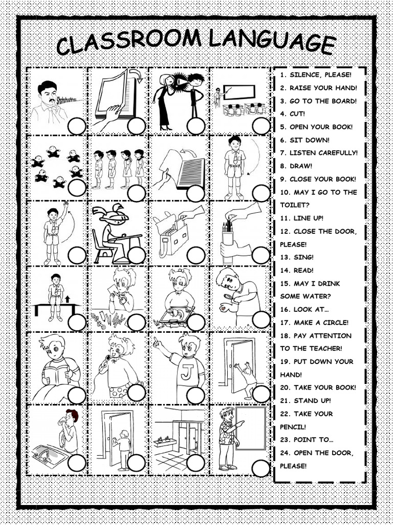 Classroom Language | PDF