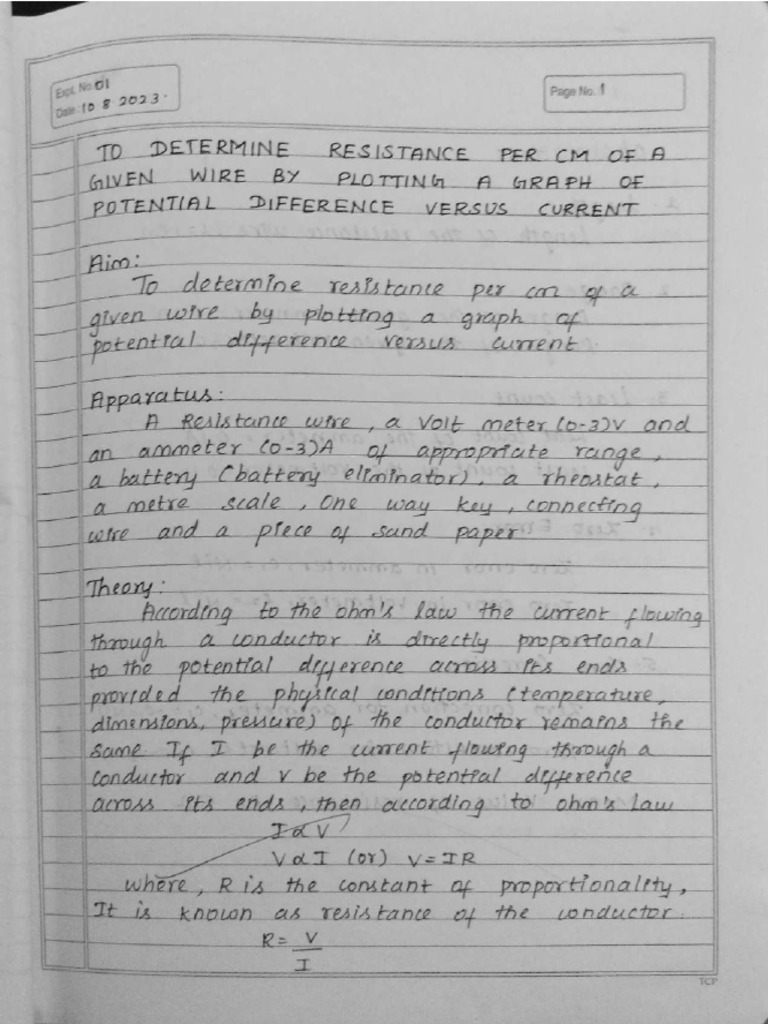 Physics Practical - 1 - Compressed | PDF