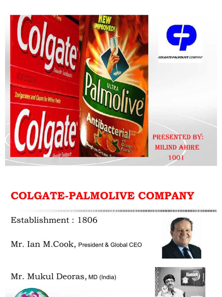 Colgate Palmolive | PDF | Business | Wellness