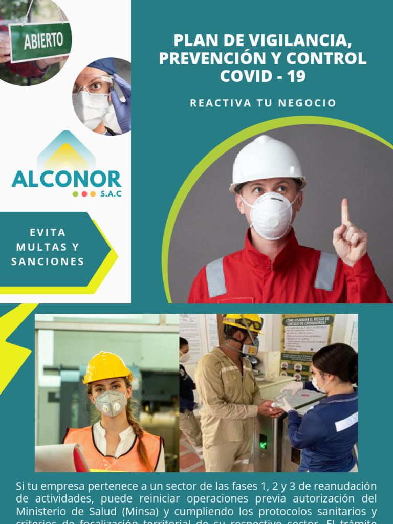 Brochure Alconor Plan Covid19 | PDF