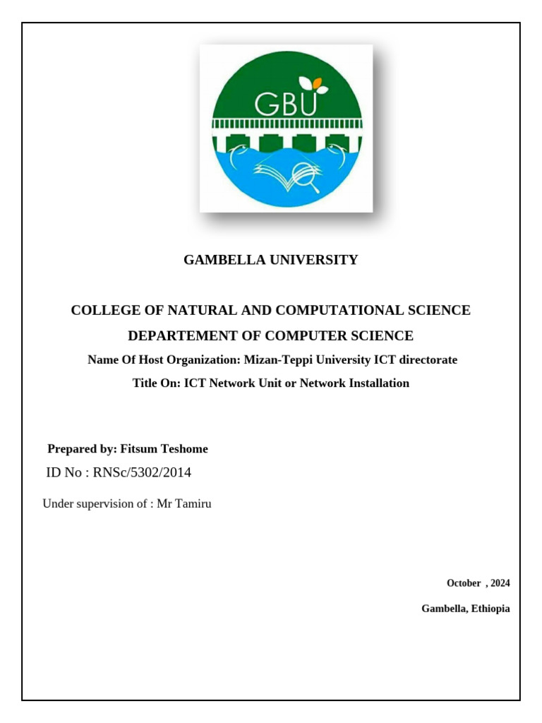 FiFi Final Report at MTU | PDF