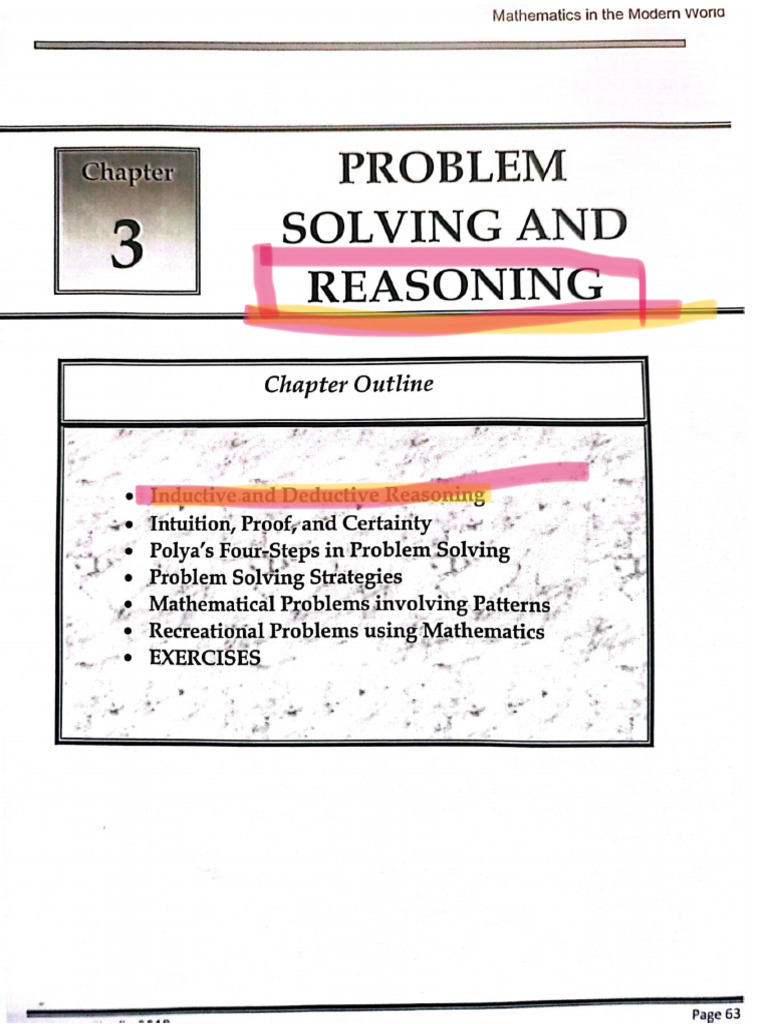 REASONING | PDF
