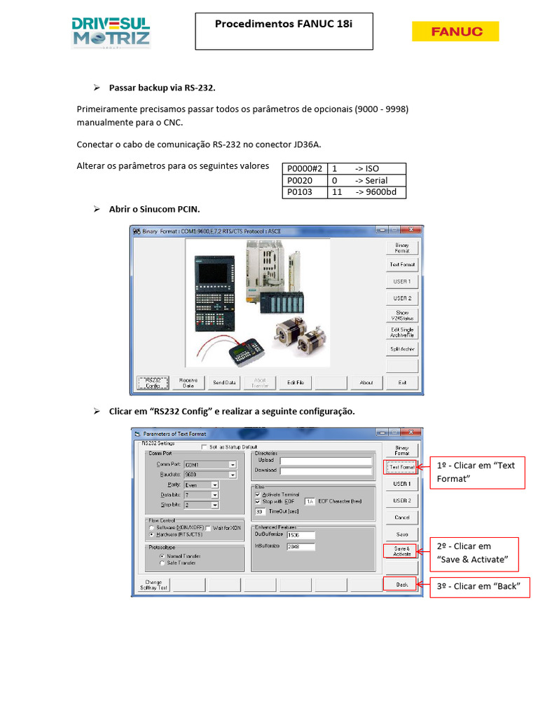 Fanuc RS-232 | PDF
