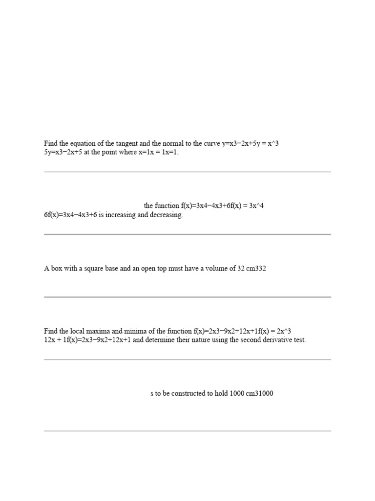 Exam AOD Class 12 | PDF