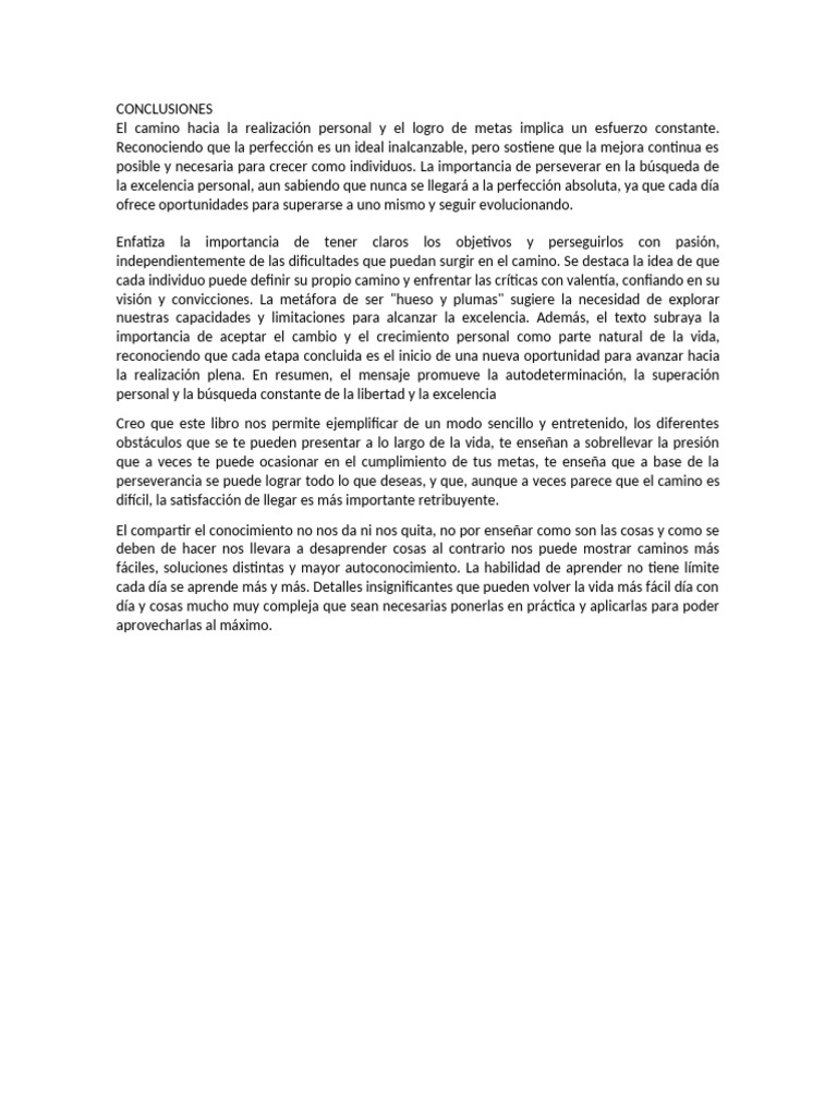 CONCLUSIONES | PDF