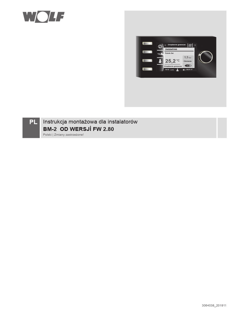 bm-2 Instrukcja Montazu 3064038 201911 | PDF