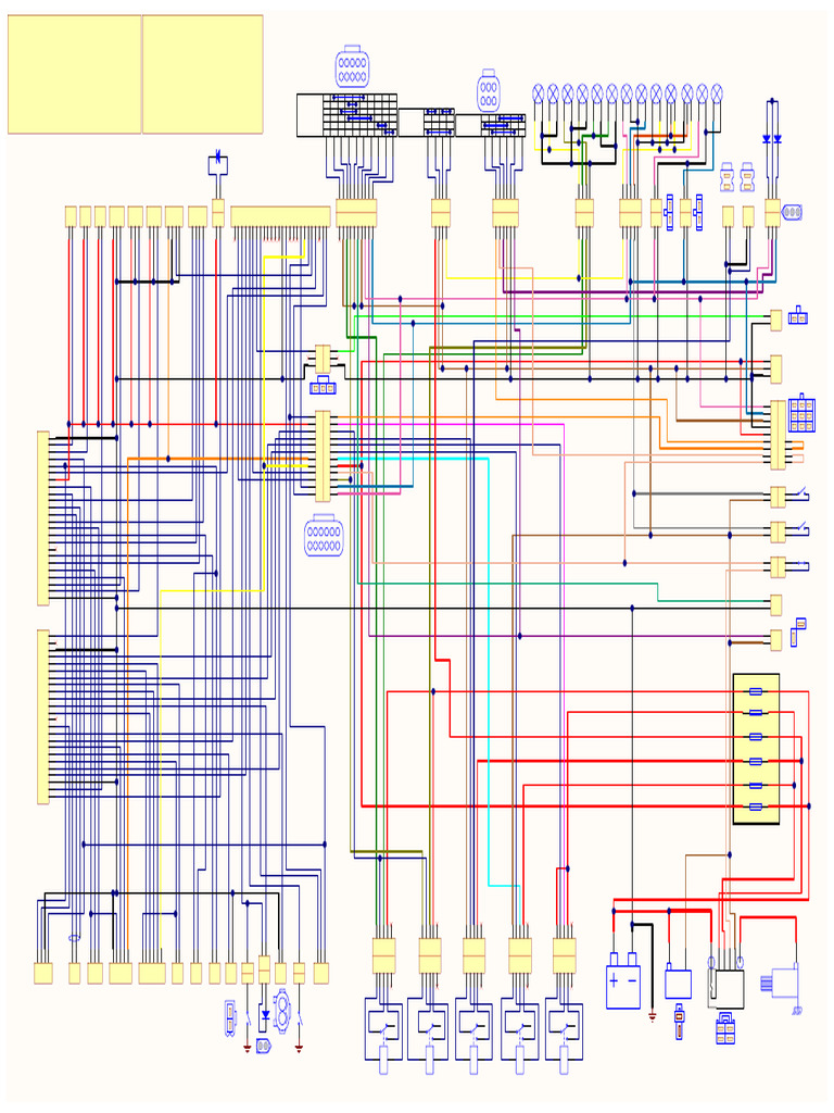 ESQUEMA ELÉTRICO - BENELLI TNT 899 (ITA) | PDF