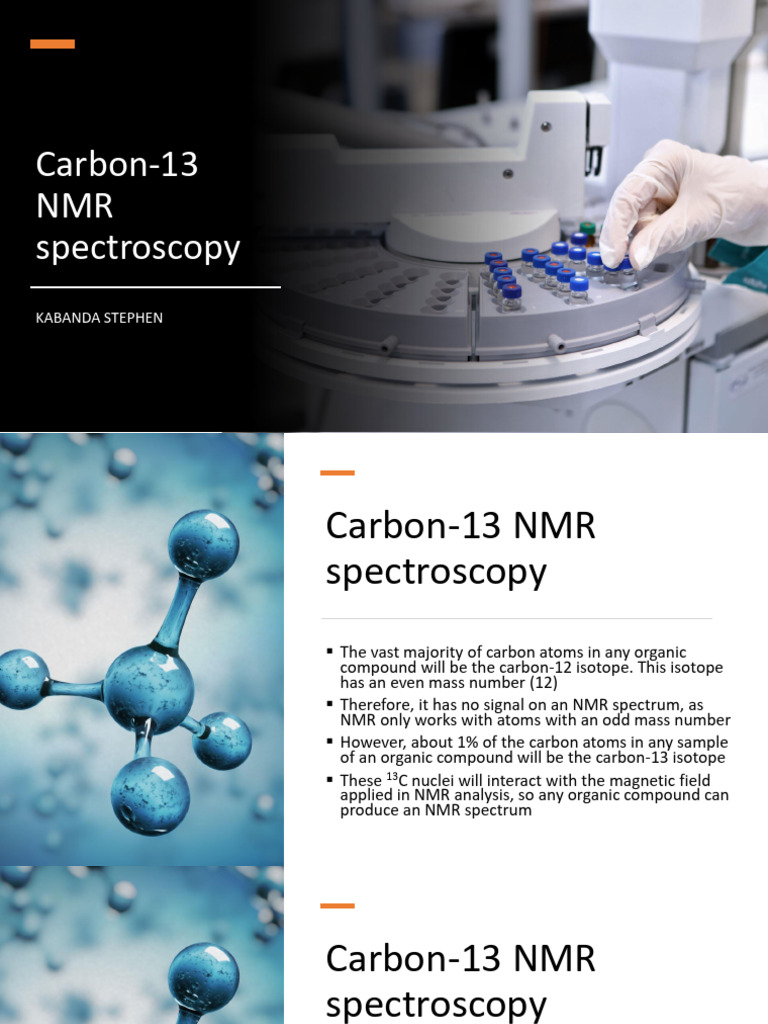 Carbon-13 NMR spectroscopy | PDF