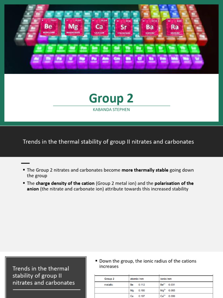 Group II | PDF