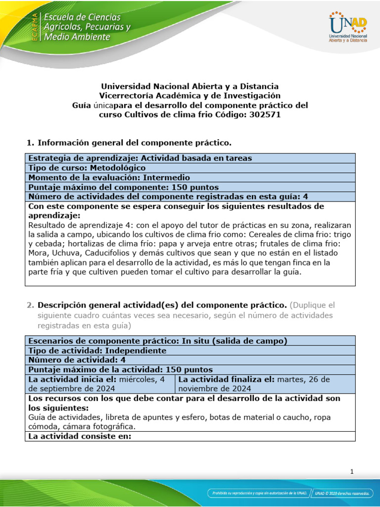 Guía para El Desarrollo Del Componente Práctico y Rúbrica de Evaluación - Unidad 2 - Tarea 4 ...