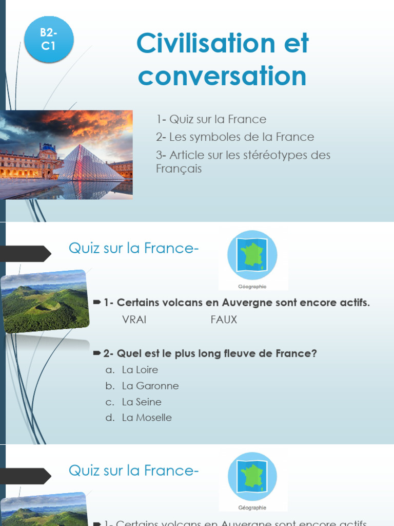 Civilisation - Symboles de La France Court | PDF