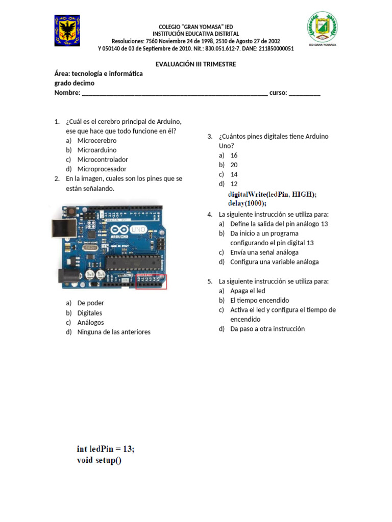 WILSON_INFORMATICA_10° DECIMO | PDF