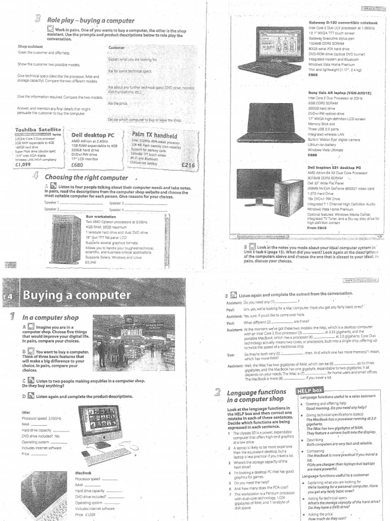 Buying A Computer | PDF