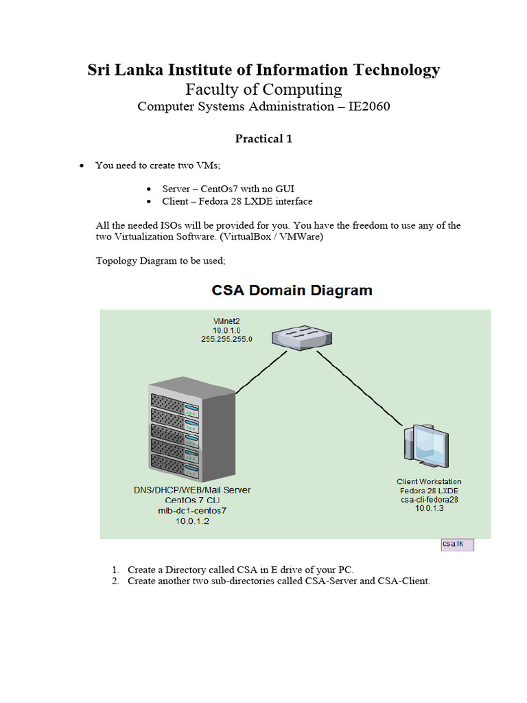 2023 S2 IE2060 LabSheet 01 | PDF