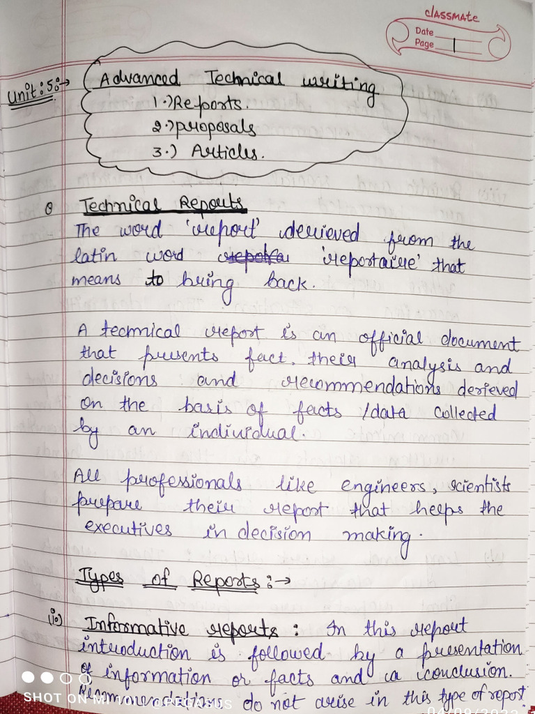 Unit5 Advanced Technical Writing | PDF