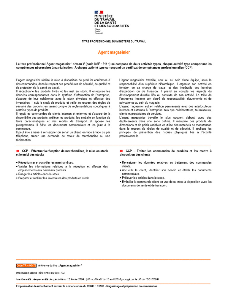 Fiche de Communication AM 2024 | PDF