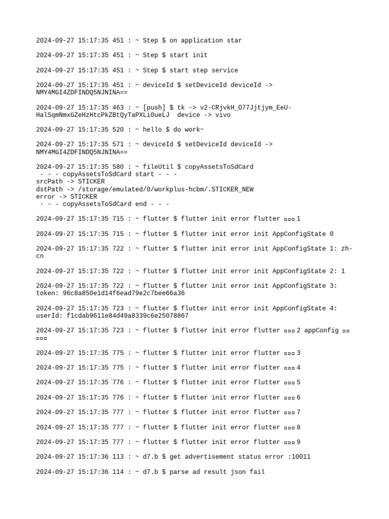 Log 2024-09-27 | PDF