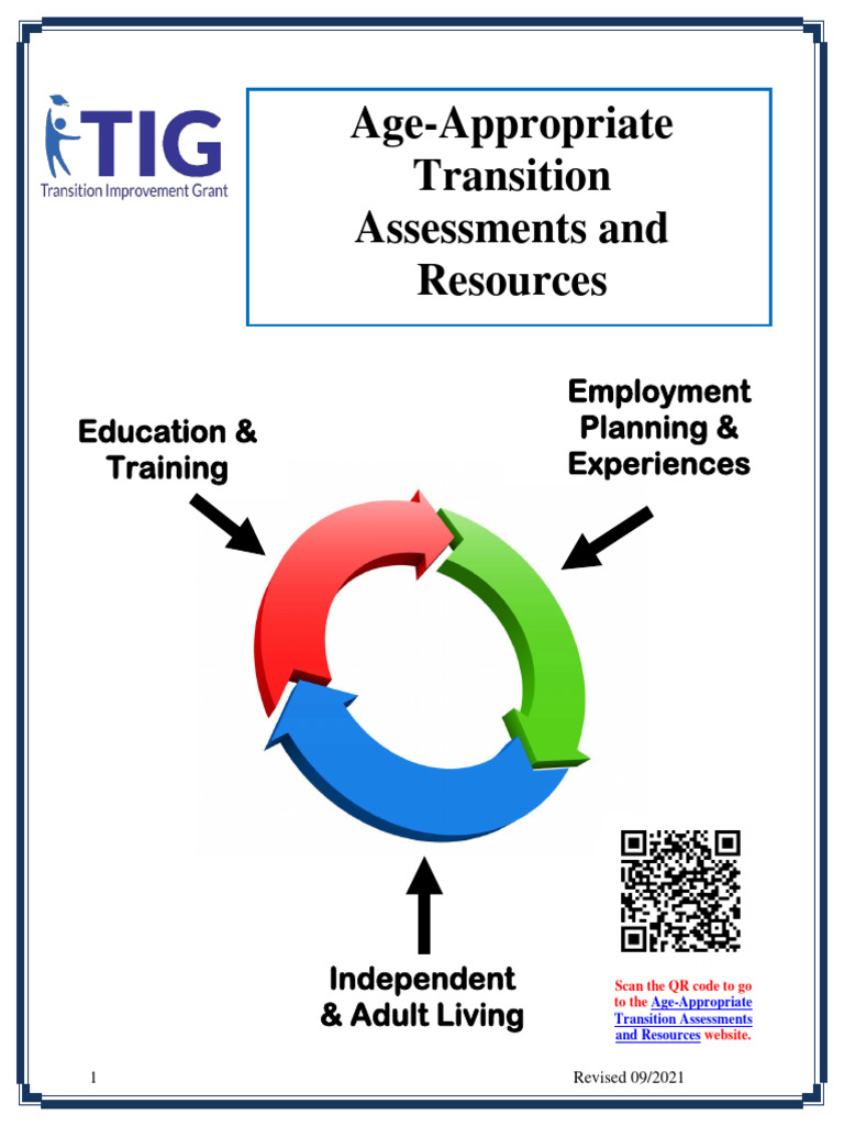 Age Appropriate Assessment Guide | PDF