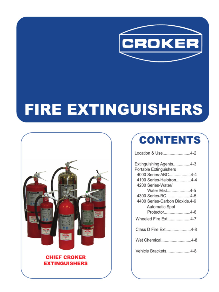 Extintores Croker | PDF