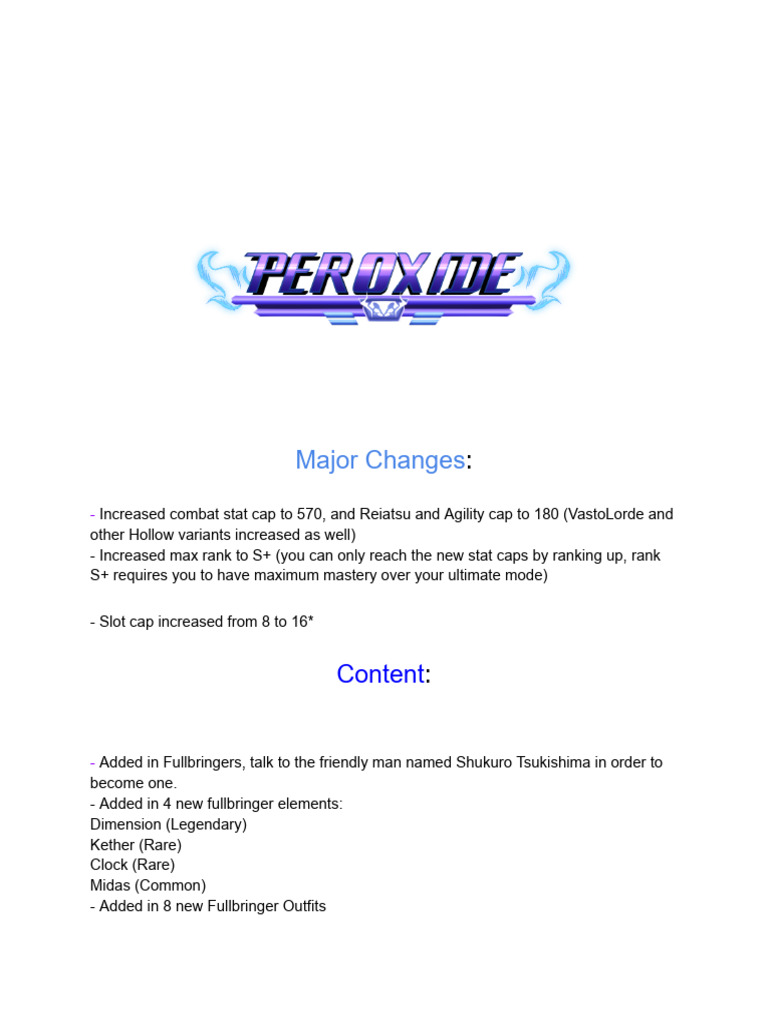 Fullbringer Update - Documentos Google | PDF