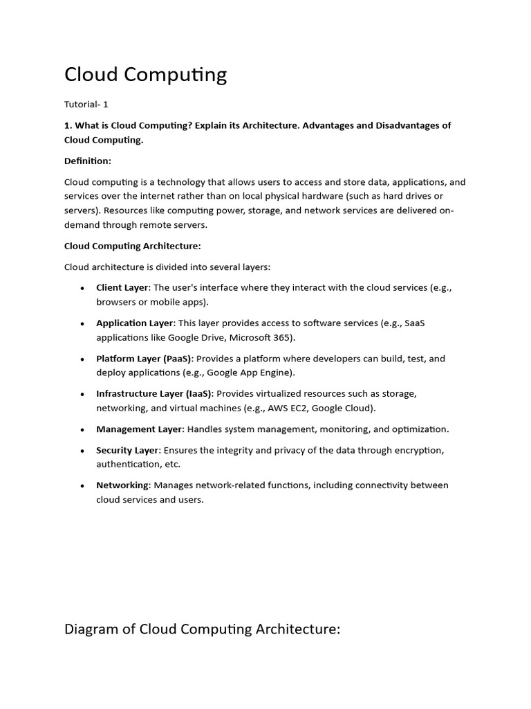 CC Solved T-1 | PDF | Cloud Computing | Scalability