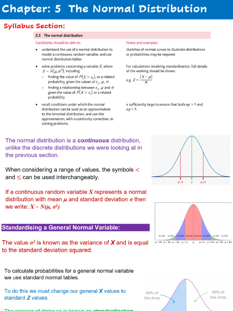 Normal Distribution | PDF