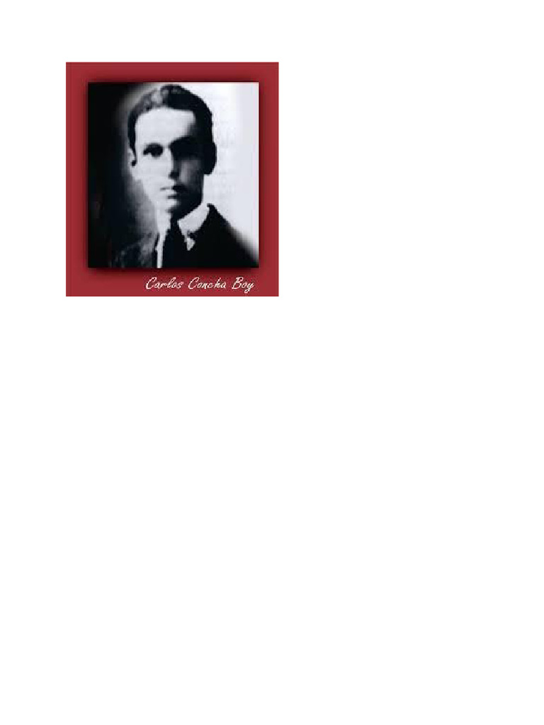Carlos Concha Boy | PDF